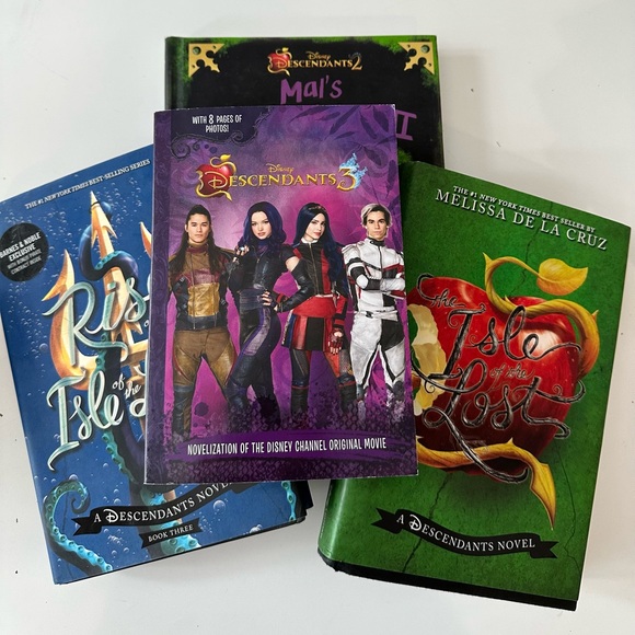 Disney | Other | Descendants Book Collectionisle Of The Lost Etc | Poshmark